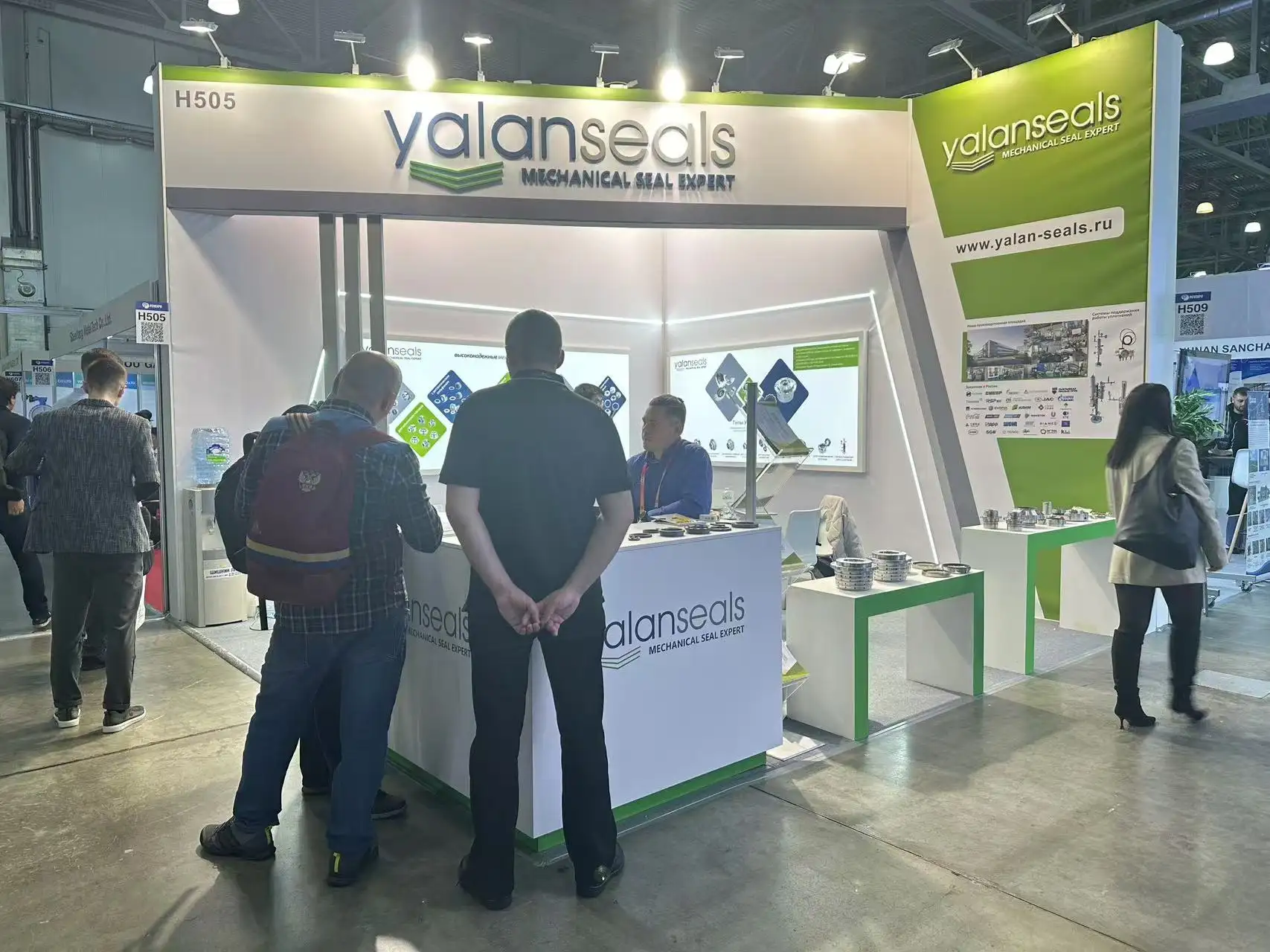 YALAN Seals Exhibition of Mechanical Seals at Russia PCV 2024 - YALAN ...